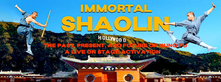 Immortal Shaolin: The Past, Present, and Future of Kung Fu - A Live ...