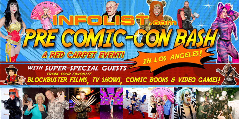 PRE COMIC-CON BASH in Los Angeles: Featuring Producers, Creators, Execs ...
